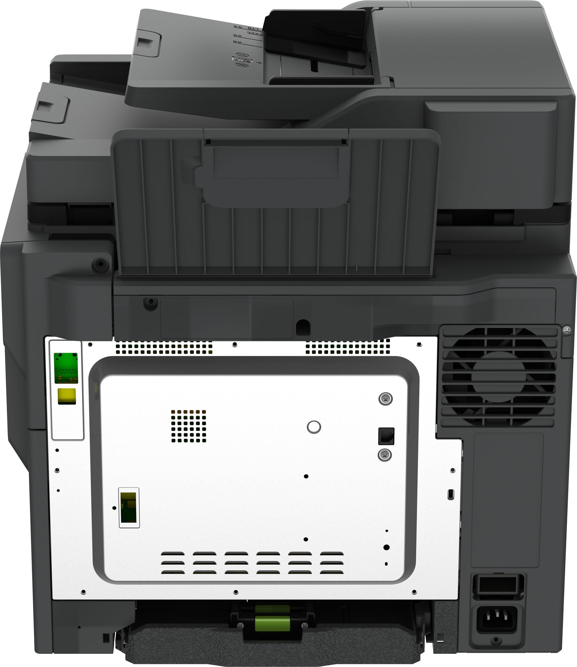 Lexmark MC2535adwe Multifunction Color Laser Printer with a 4.3-inch Color Touch Screen, Wireless Capabilities, Duplex Printing, and Analog Fax (42CC460), White/Gray, Medium