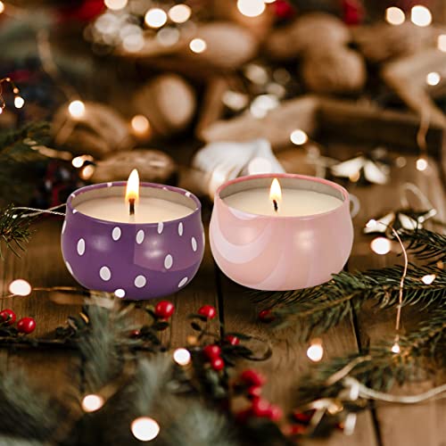 Scented Candle Gift Set, 9 Pack 2.2 oz Aromatherapy Candles,Soy Scented Candles for Home,Holiday Gifts for Mom, Lovers, Friends and Women/Men