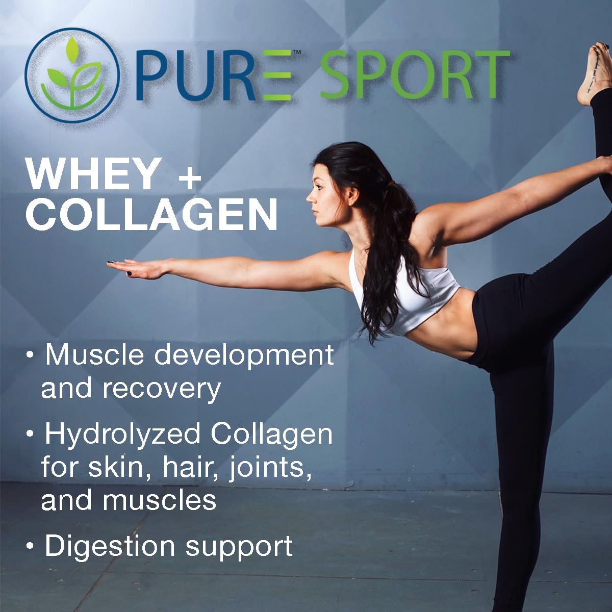 PURE WHEY Protein + Collagen Vanilla Bean