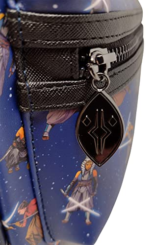 Loungefly Star Wars Ahsoka Tano and Grogu The Mandalorian Womens Double Strap Shoulder Bag Purse