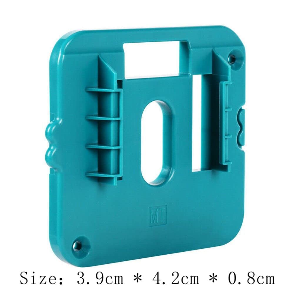 5 Pack Battery Rack Holder, Wall Mount Storage Mount for Makita 14.4-18V Battery, Fit for BL1860/BL1850/BL1840/BL1830