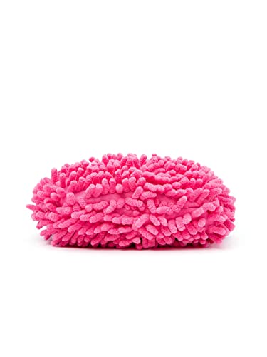 OYOANGLE Women's Y2K Fashion Handbag Fluffy Satchel Handmade Hobo Bag Soft Small Clutch Bag Hot Pink One-Size