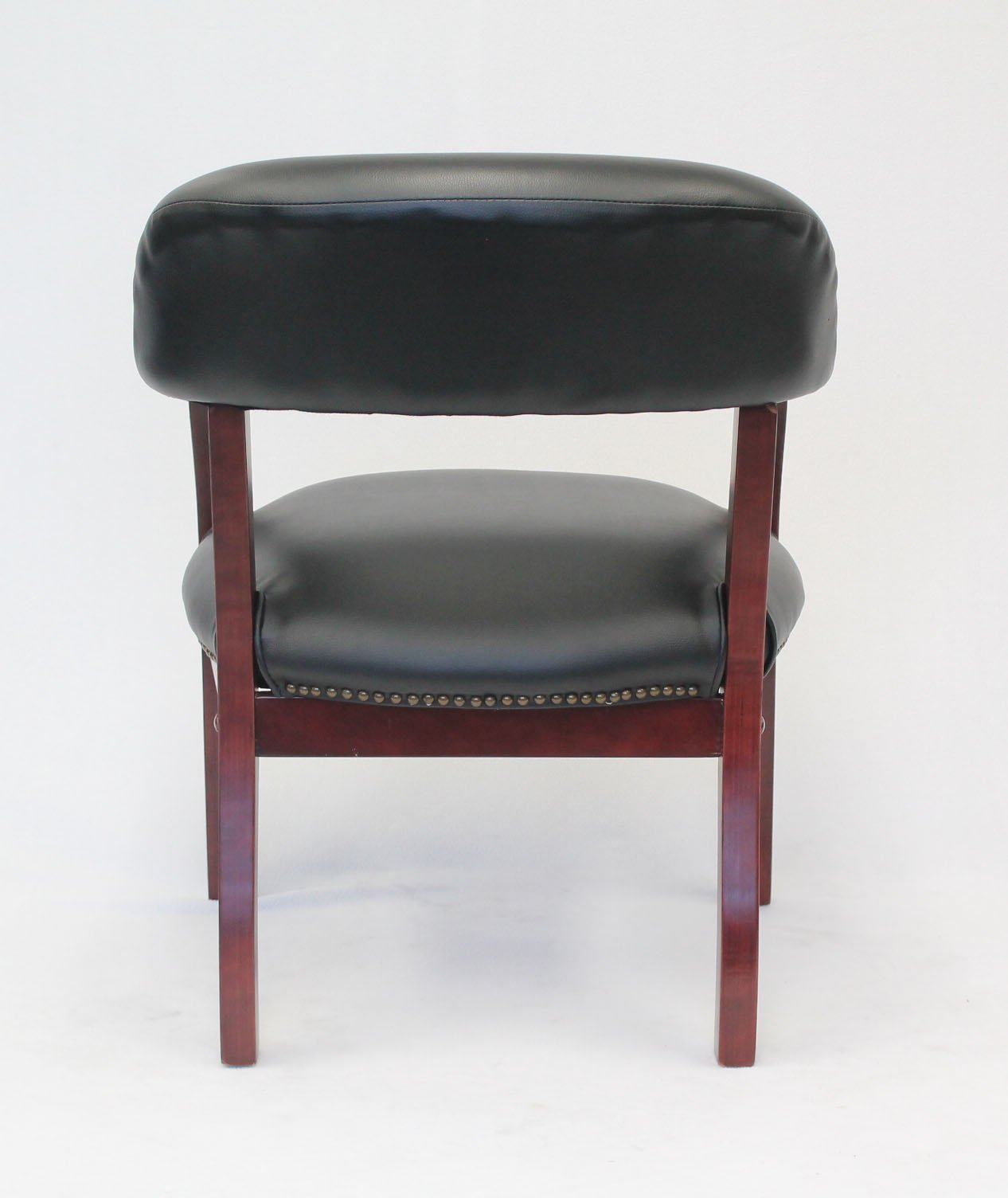 Boss Captain’s Chair In Black Vinyl