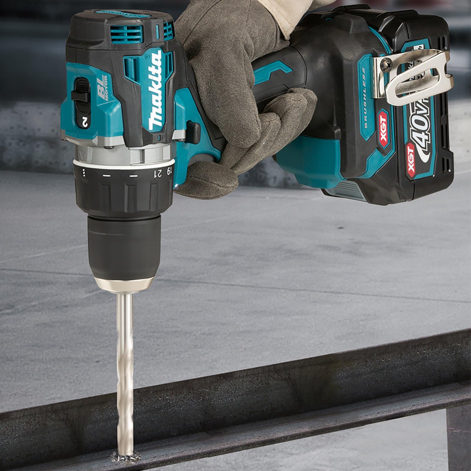 Makita DF002GZ 40V Max Li-ion XGT Brushless Drill Driver, without Battery & Charger