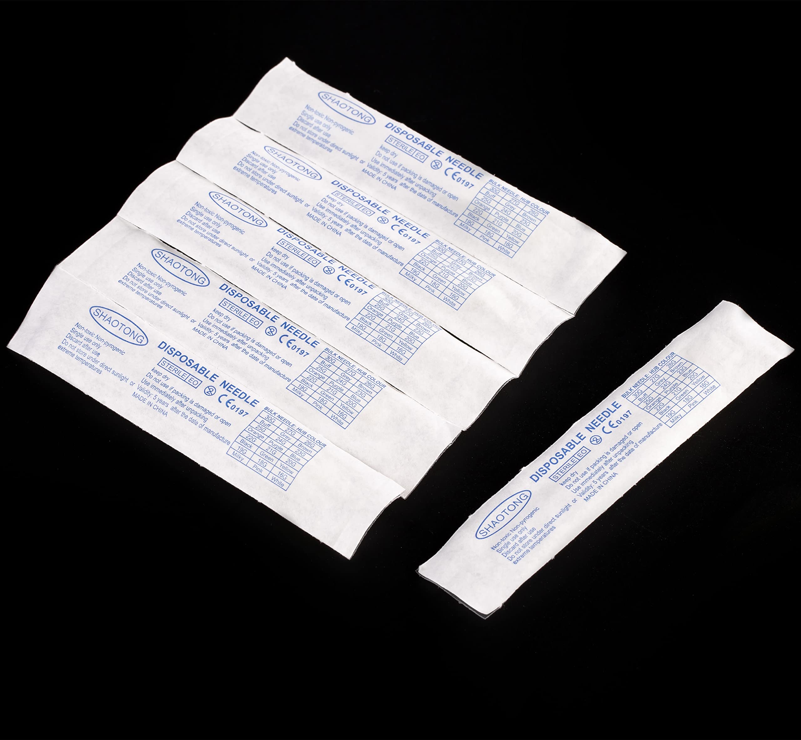 SHAOTONG Luer Lock Accessories-100Pcs (18G-Long 1.5In)