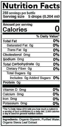 SweetLeaf Organic Sweet Drops- Flavored Stevia Liquid Sweetener, Stevia Extract, Zero Calorie, Gluten Free, Keto Friendly, Non GMO, Natural Flavor, Sugar Alternative- Stevia Clear, 2 Fl Oz (Pack of 1)