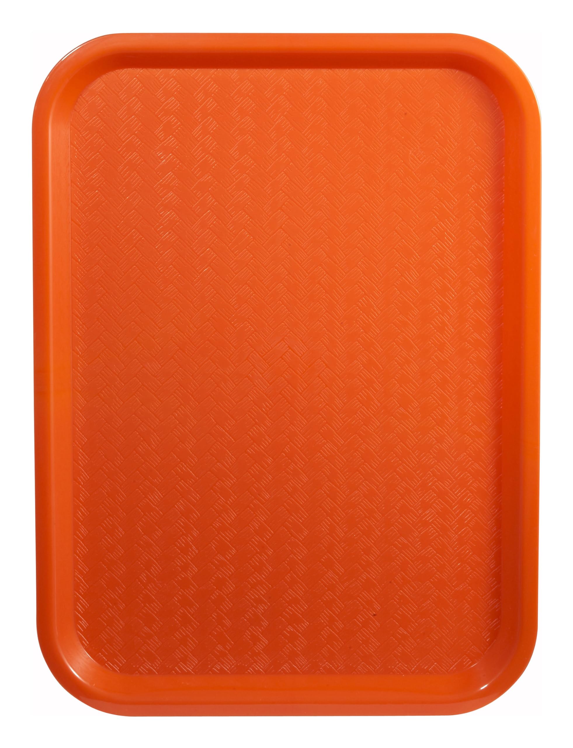 Winco Fast Food Tray, 14-Inch by 18-Inch, Orange
