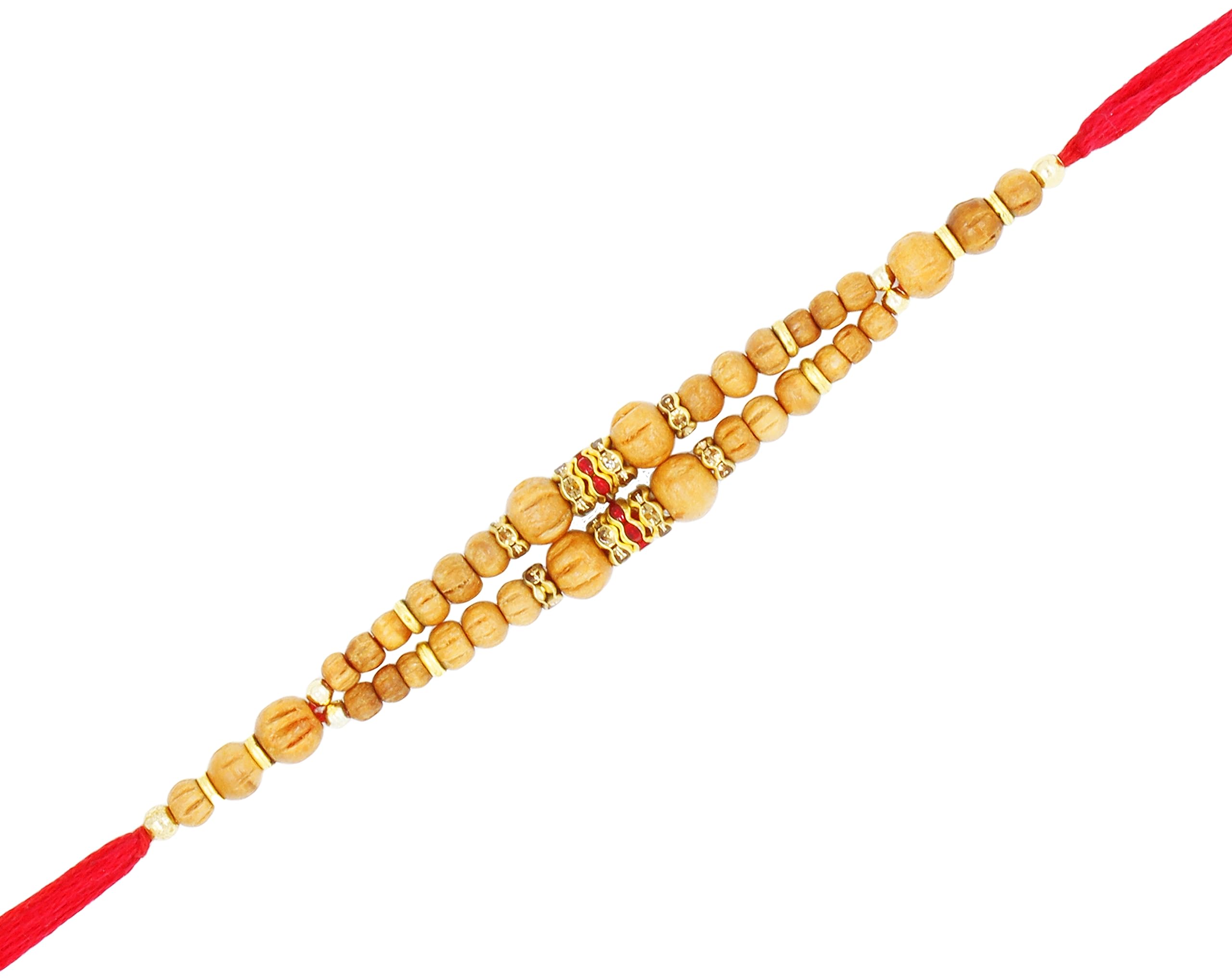 Traditional Rakhi for Brother Multicolor Beautiful & Designer Thread Raksha Bandhan Rakhi for Loving Brother Bhai RURAKH0039