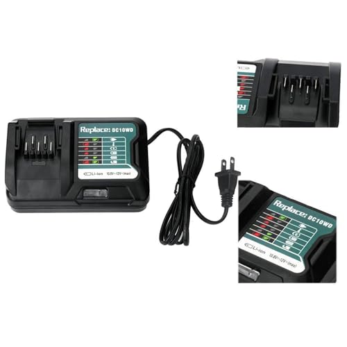 Flimikun Charger Replace for Makitas 10.8V 12V DC10WD BL1016 BL1021B BL1041B FD05 US Plug
