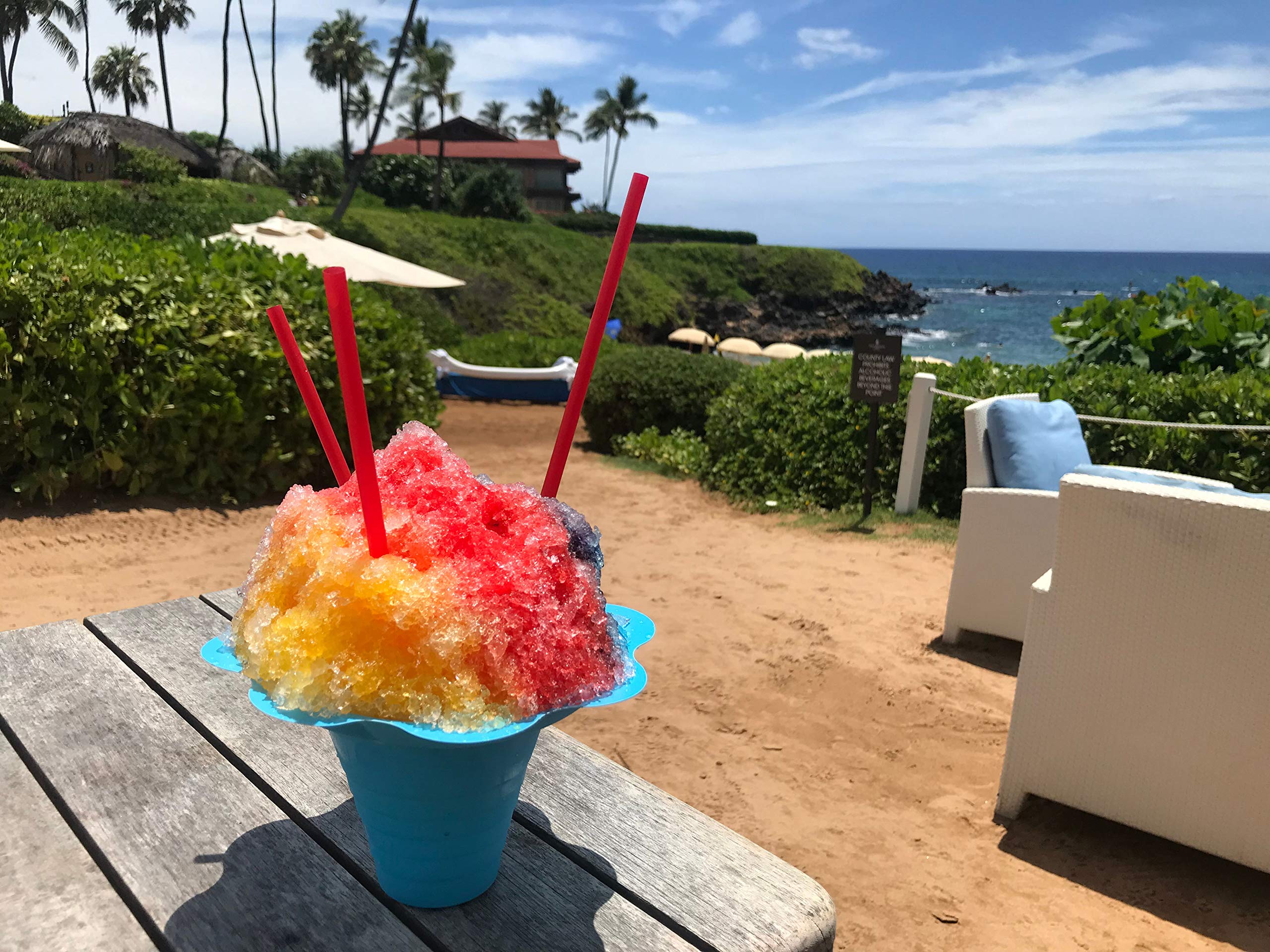 Hypothermias Vanilla Ready to Use Gallon (128 Fl. Oz) Hawaiian Snow Cone Flavors Syrup - Shaved Ice, 100% Pure Cane Sugar