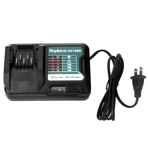 Flimikun Charger Replace for Makitas 10.8V 12V DC10WD BL1016 BL1021B BL1041B FD05 US Plug