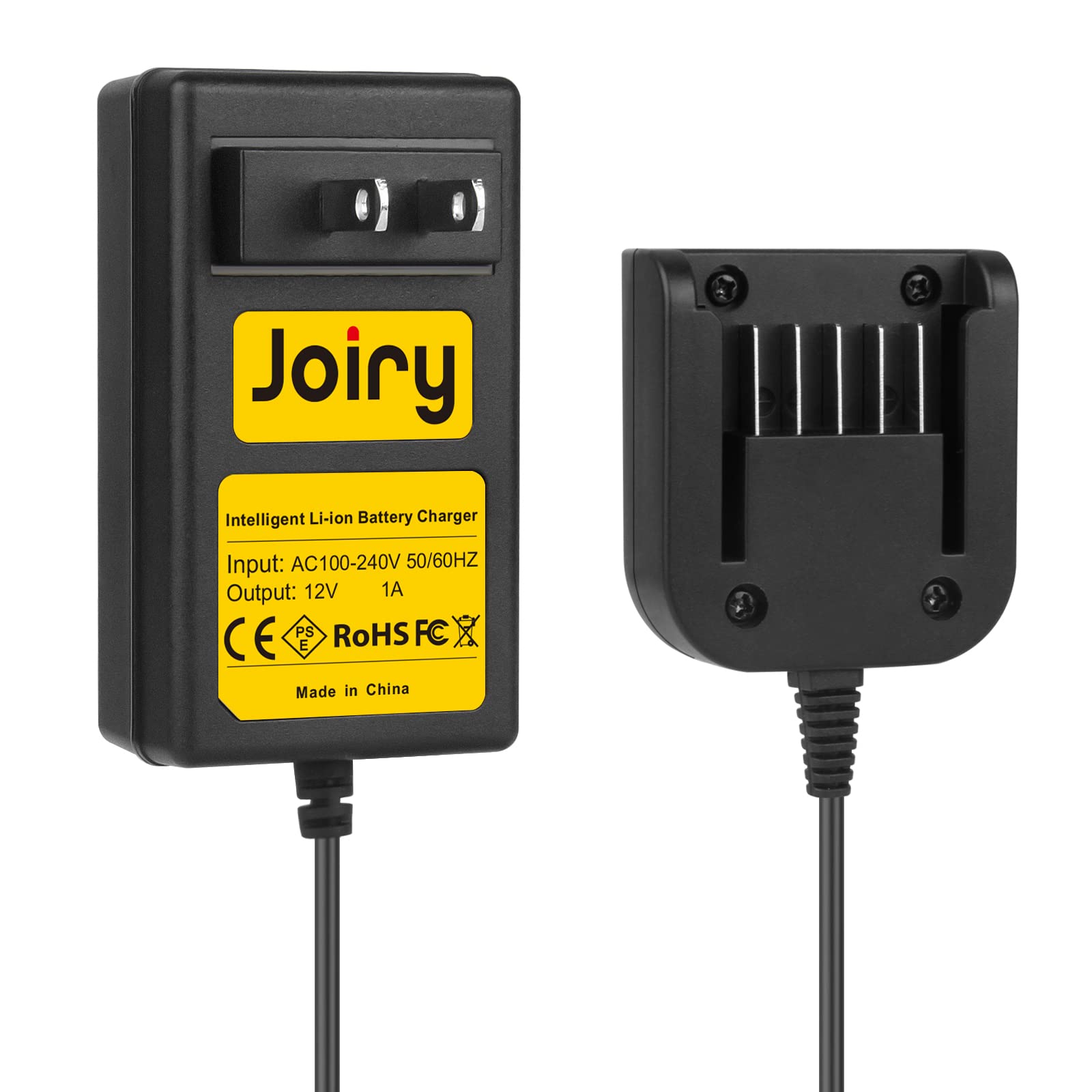 Joiry 12V Battery Charger Compatible with Makita BL1041B BL1021B CXT 12V Li-ion Batteries (Not for Ni-MH/Ni-Cd Battery)