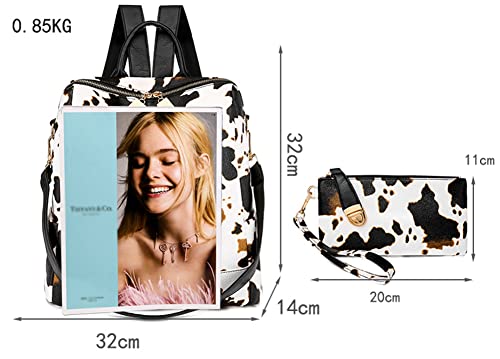 Backpack Purse for Women Leather Versatile Backpack Tote Bag Fashion Backpack Outdoor Travel Daypack Anti Theft