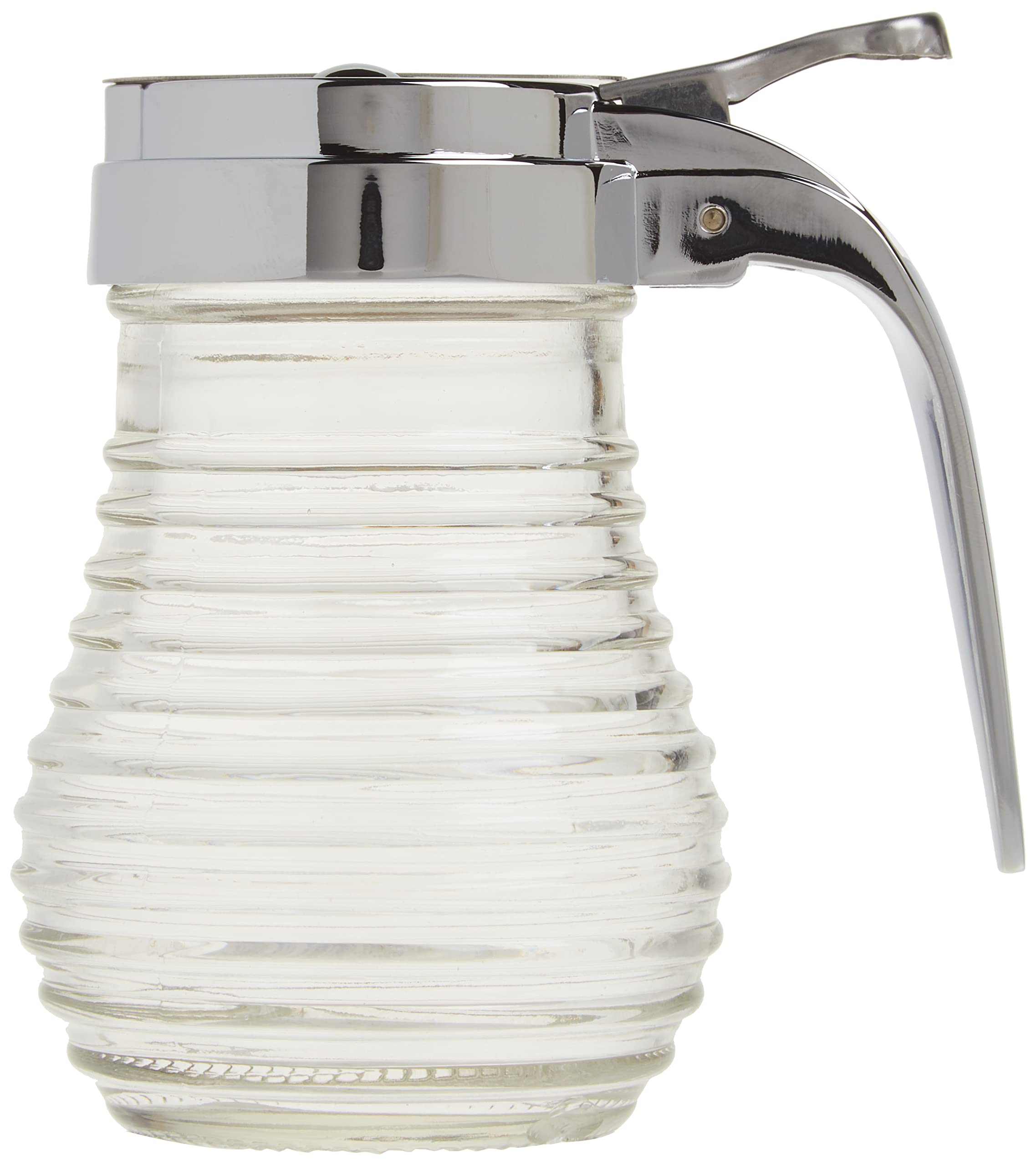 American Metalcraft 6 oz Beehive Syrup Dispenser Black