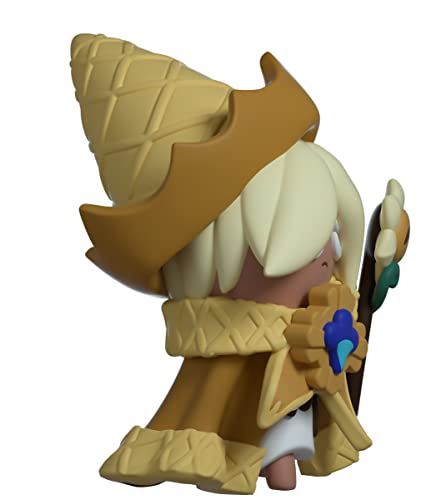 Youtooz Pure Vanilla Cookie Vinyl Figure, 4.5" Adorable Official Pure Vanilla Cookie Figurine from Mobile Game Cookie Run: Kingdom - Youtooz Cookie Run Kingdom Collection