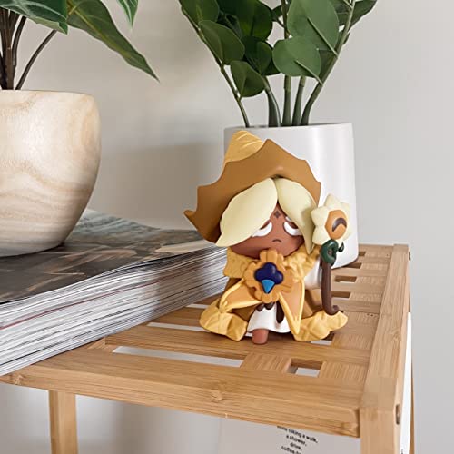 Youtooz Pure Vanilla Cookie Vinyl Figure, 4.5" Adorable Official Pure Vanilla Cookie Figurine from Mobile Game Cookie Run: Kingdom - Youtooz Cookie Run Kingdom Collection