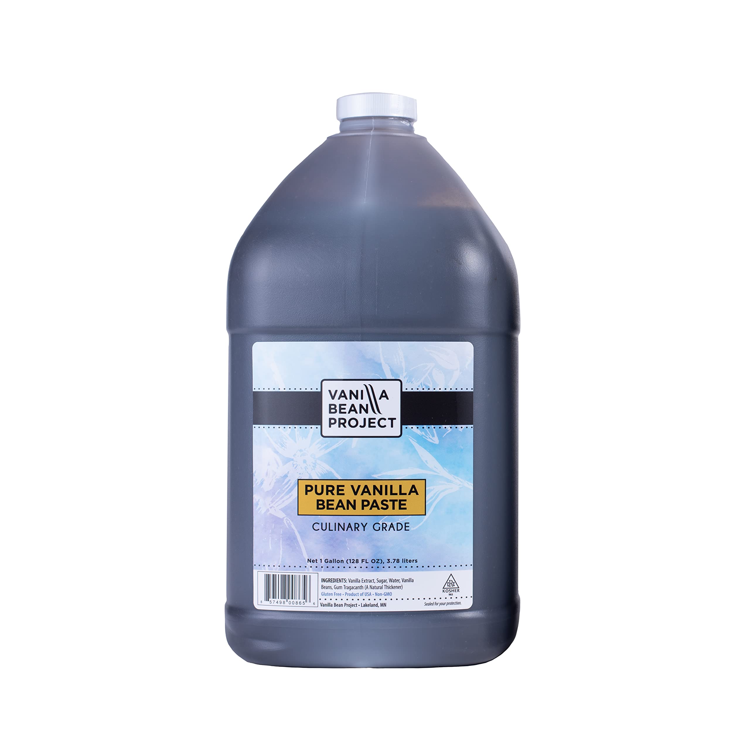 Pure Vanilla Bean Paste | Perfect for Baking and Cooking | Vanilla Bean Project | 1 Gallon