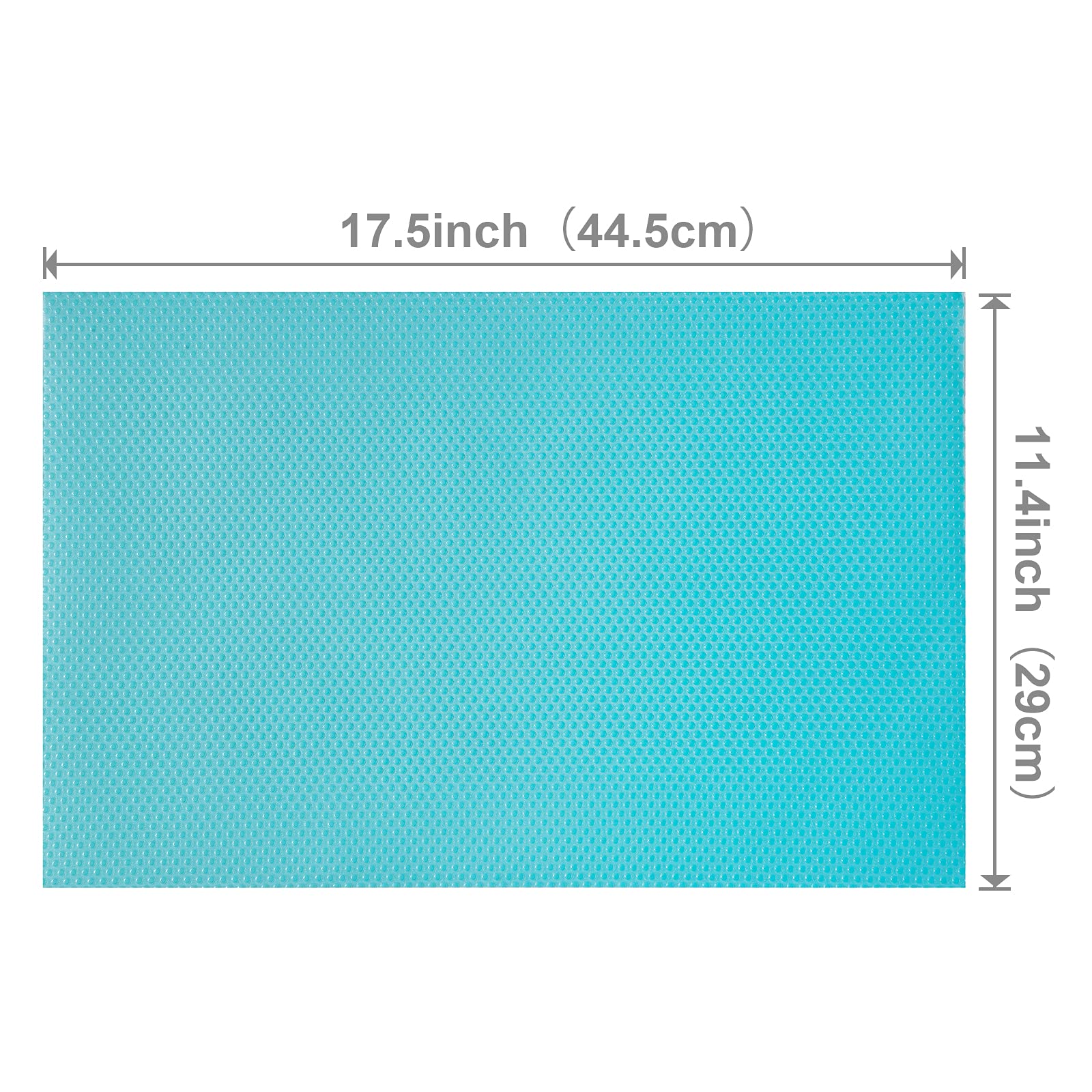 Wanapure 12 Pack Refrigerator Mats, Washable Refrigerator Liners,Fridge Pad, Easy to Clean Shelf Liner, Cuttable Kitchen Cabinet Shelves Mat, Non Adhesive Drawer Table Placemats (Colorful)