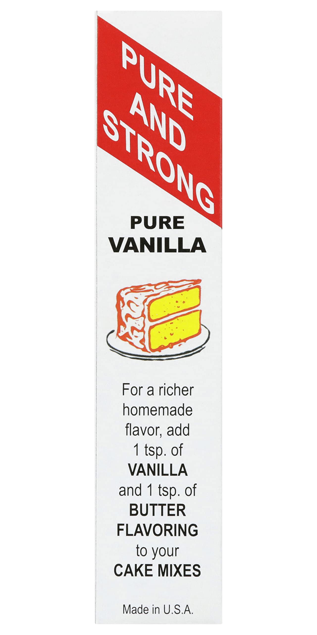Adams Extract Pure Vanilla Extract 4 Fl Oz (Pack of 6)
