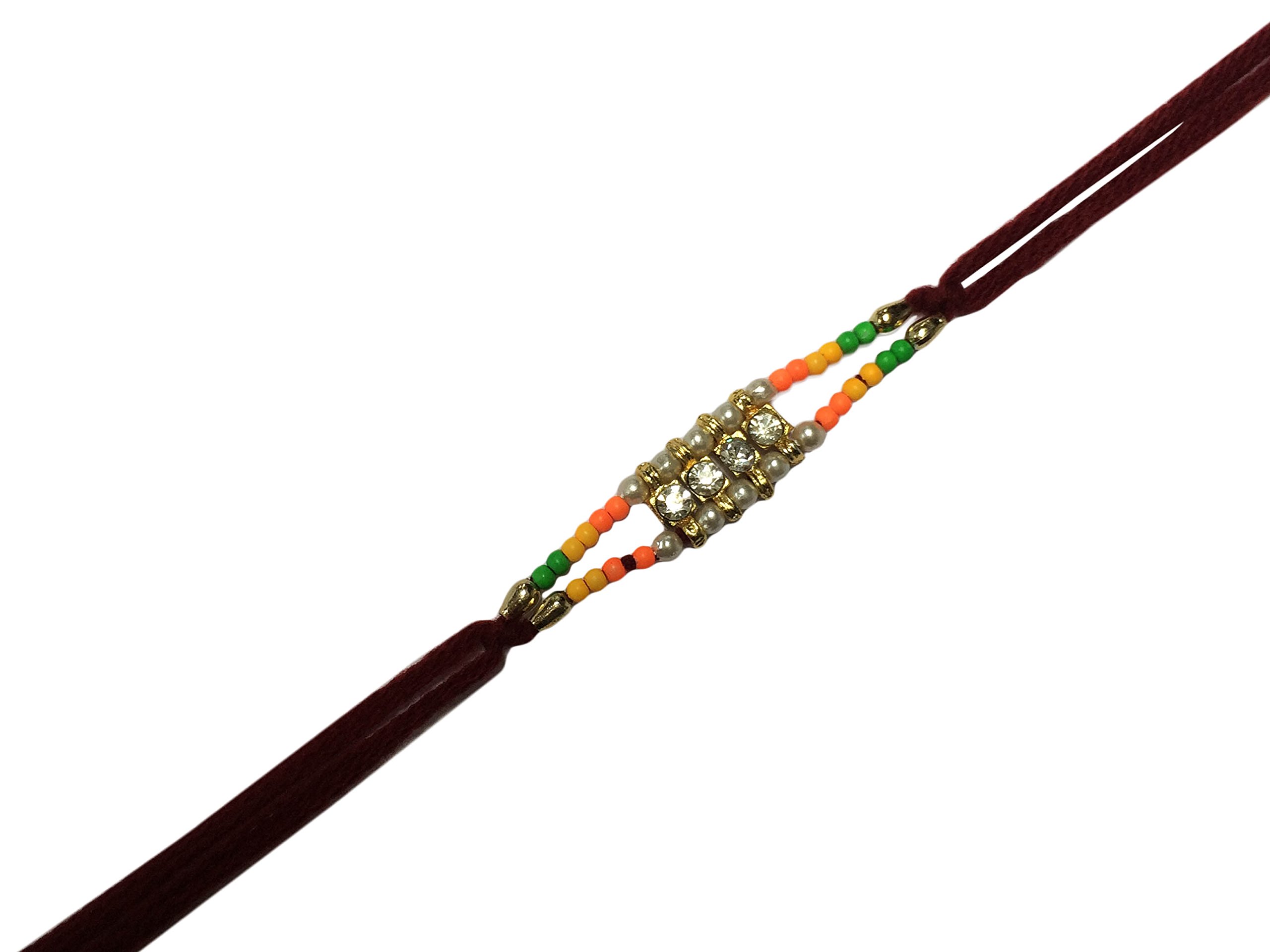 Rakhi for Brother, Set of Three Rakhi, Rakhi for Brother, Raksha Bandhan Gift for your brother, Vary Color and Multi Design