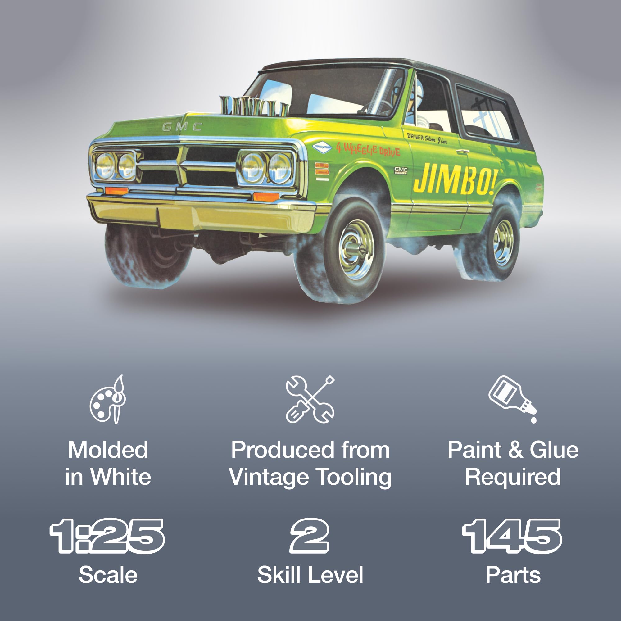AMT 1972 GMC Jimmy 1:25 Scale Model Kit