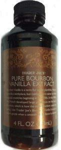 Trader Joe's Pure Bourbon Vanilla Extract - 4 Fl. Oz., 118ml in Plastic Bottle - PACK OF 4