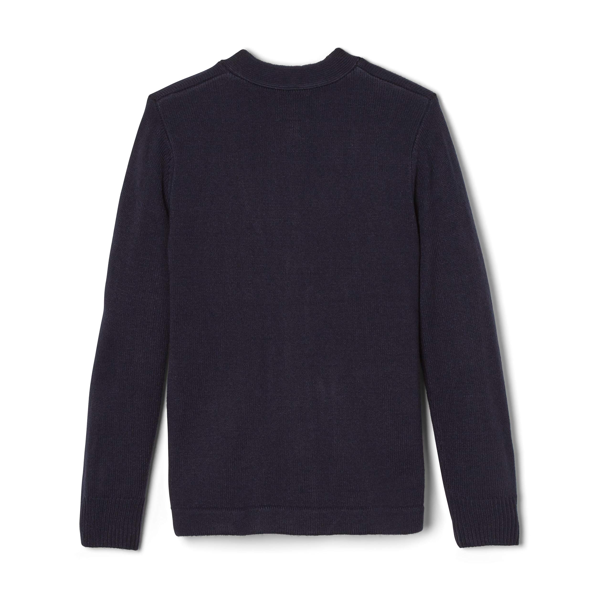French Toast boys Anti-pill V-neck (Standard & Husky) School Uniform Cardigan Sweater, Navy, 4 5 US