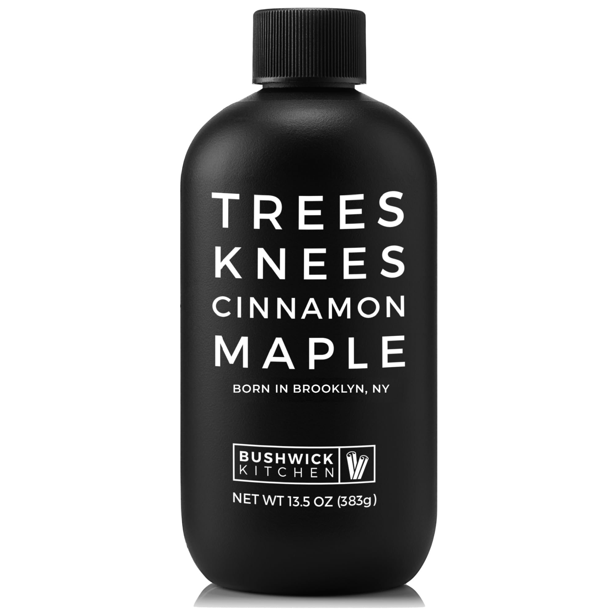 Trees Knees Cinnamon Maple, Organic Maple Syrup Infused with Cassia Cinnamon ,11.5 Ounce Bottle Vegan, Gluten Free, Paleo-friendly, Grade-A, Pure Maple Syrup, Foodie Gifts, Coffee Gifts, Cocktail Gifts