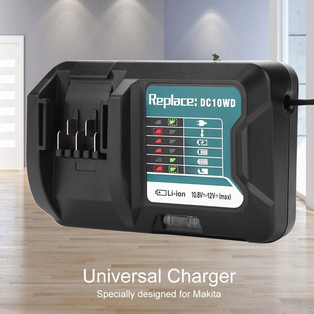 Replacement DC10WD for Makita battery Charger 10.8V 12V DC10WD DC10SB DC10WC BL1015 BL1016 BL1021B BL1041B Quick Charger
