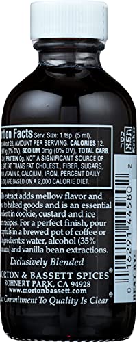 Morton & Bassett Vanilla Extract - 2oz