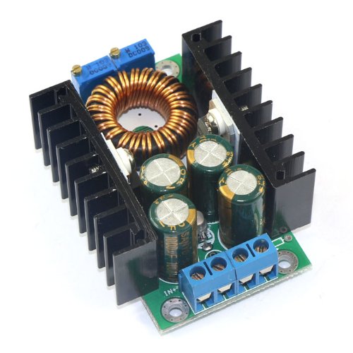 DROK DC 24V to 12V CC CV Step Down Volts Regulator Constant Current Voltage 8A DC Adjustable Buck Converter 7-40V to 1.2-35V LED Driver Charger Module with Charging Indicator Solar Power Supply DIY