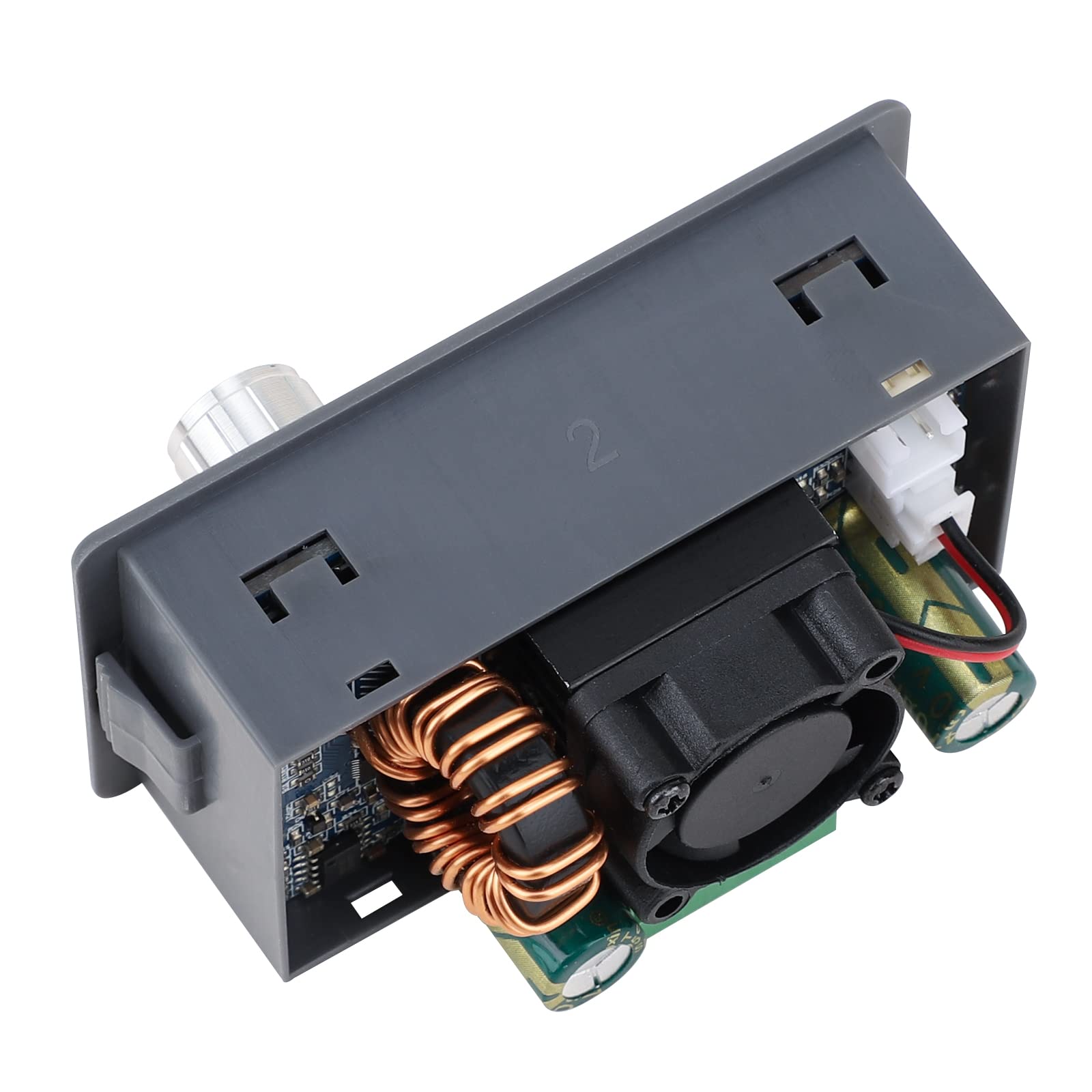DROK Buck Boost Converter, DC 6-30V to 0-36V 6.1A 216W 6V 9V 12V 24V 36V CC CV Buck Boost Module, DC Regulated Power Supply, Stepdown Stepup Adjustable Voltage Regulator for Solar Panel