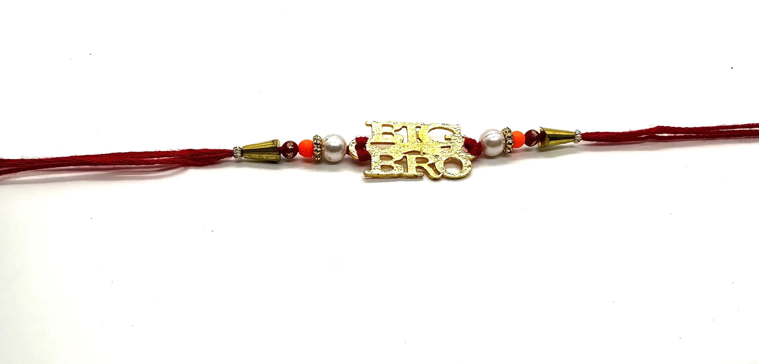 Rakhdi Rakhi For Brothers Bhai and Bhabi Indian Rakhdi Festival Pair, One Size