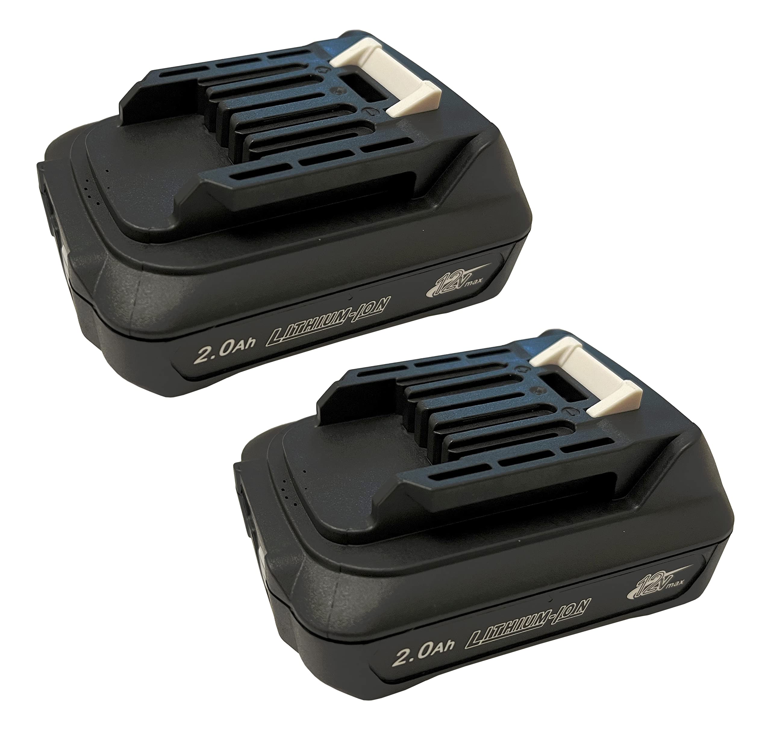 TF-POWER 2 Pieces Replace Battery for BL1021B 12v 2ah for Makita BL1021B 197396-9 HP333D HP333DZ HP332DSAE HP333DSAE DF031D DF331D DF331DZ MP100DZ
