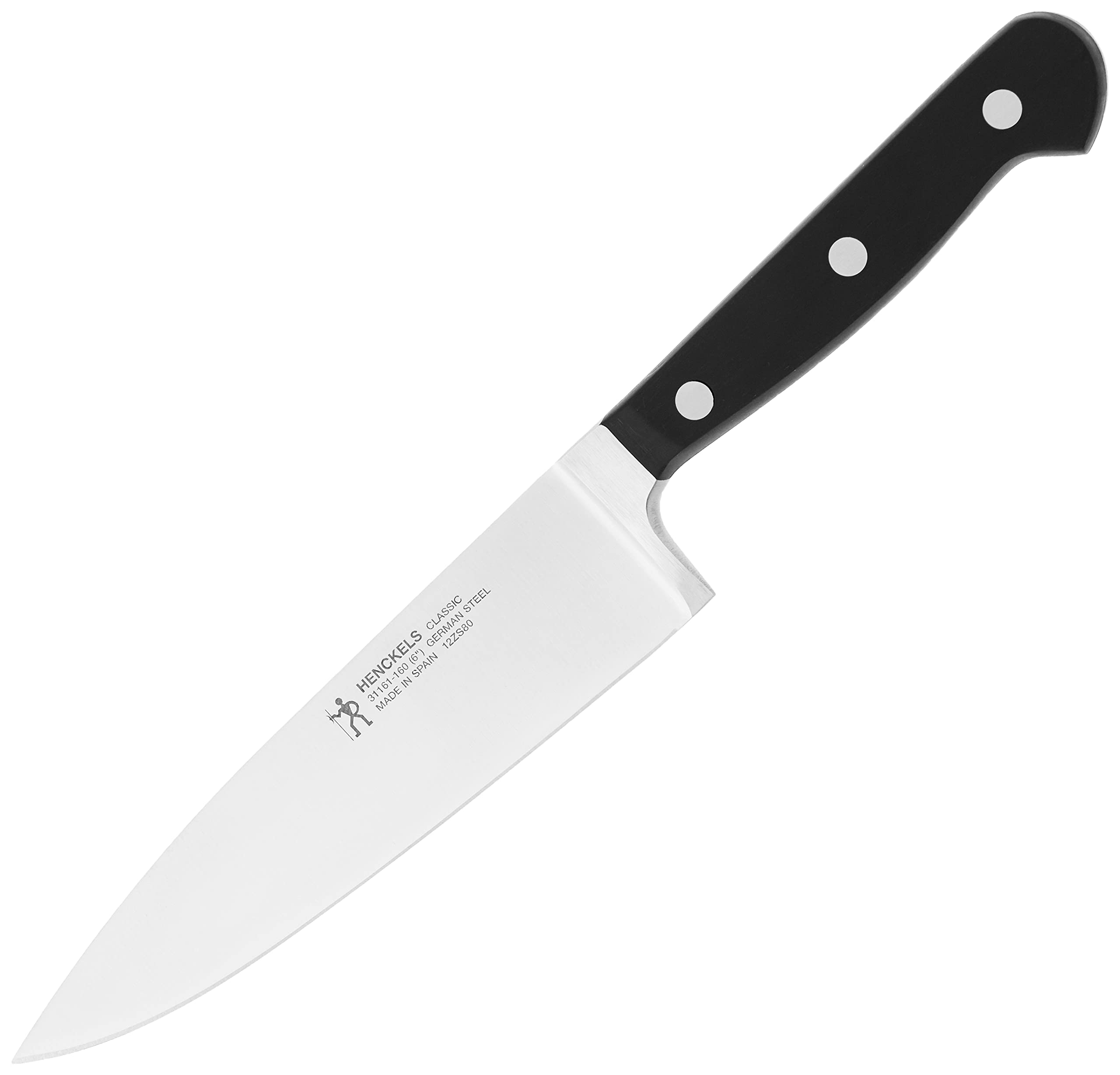 HENCKELS Classic Razor-Sharp 6-inch Chef's Knife, German Engineered Informed by 100+ Years of Mastery