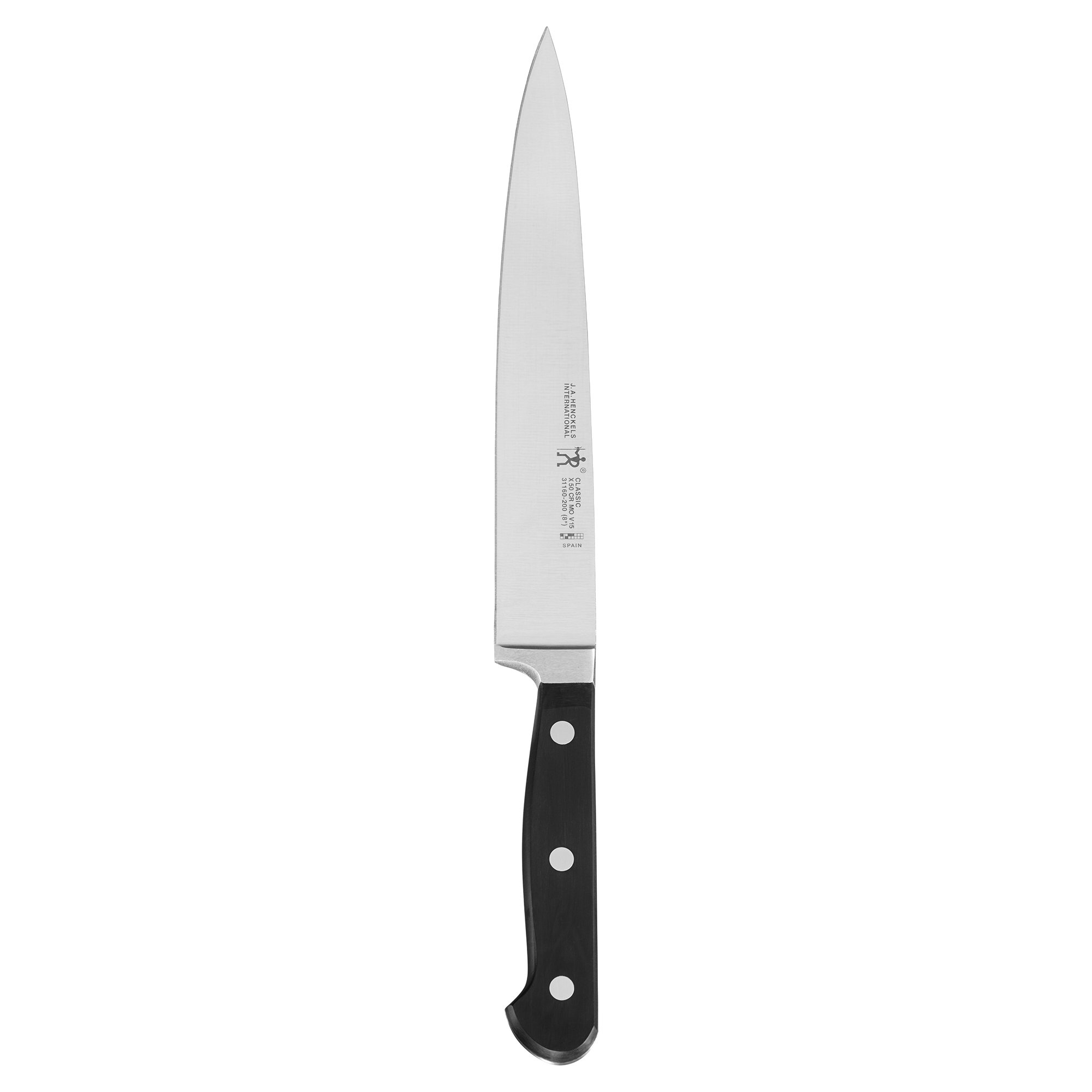 HENCKELS Classic Razor-Sharp 8-inch Carving Knife, German Engineered Informed by 100+ Years of Mastery