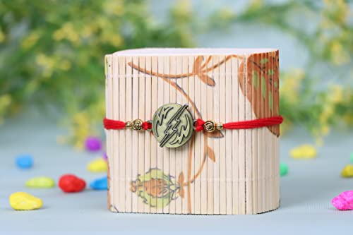 CHERKRAFT Rakhi for Small Brother Cartoon/Superhero Rakhi for Small Bhai Bro Rakhi Thread - CK069 (Design 3)