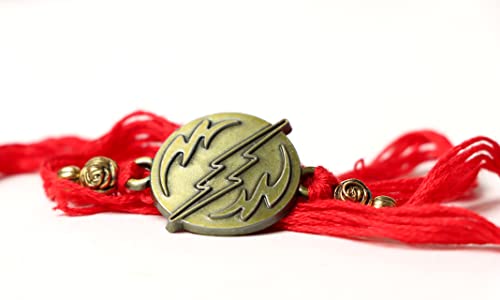 CHERKRAFT Rakhi for Small Brother Cartoon/Superhero Rakhi for Small Bhai Bro Rakhi Thread - CK069 (Design 3)