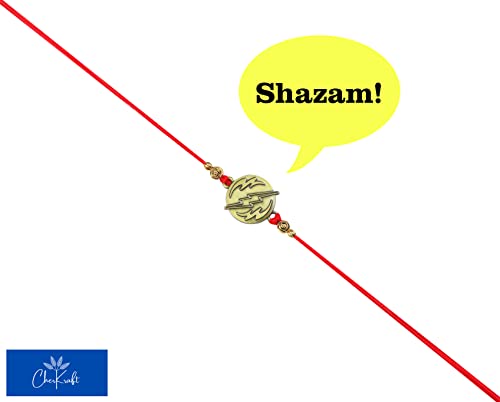 CHERKRAFT Rakhi for Small Brother Cartoon/Superhero Rakhi for Small Bhai Bro Rakhi Thread - CK069 (Design 3)