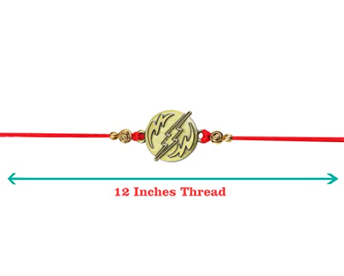 CHERKRAFT Rakhi for Small Brother Cartoon/Superhero Rakhi for Small Bhai Bro Rakhi Thread - CK069 (Design 3)