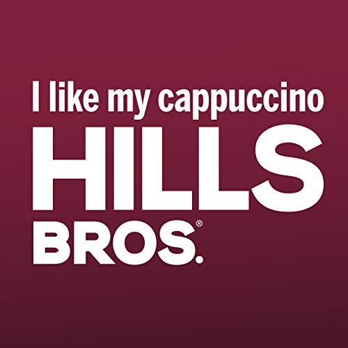 Hills Bros. Instant Cappuccino Mix, Sugar Free Double Mocha (12 Oz, Pack of 1) – Convenient and Versatile, Instant Hot or Iced Coffee, Frothy & Rich Chocolate Flavor - Just Add Water
