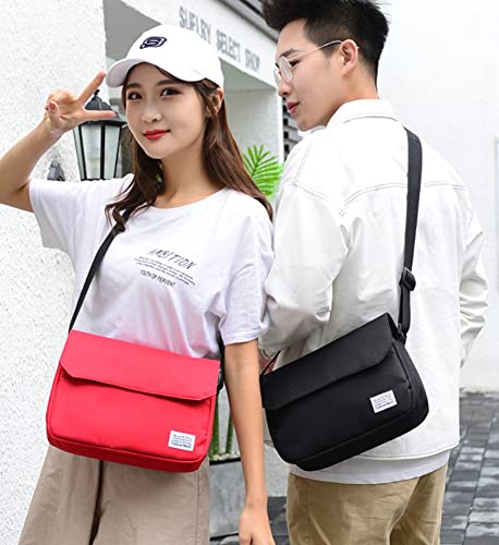 Unisex Tote Bag Cute Canvas Shoulder Bag Women Crossbody Handbags Purse Casual Work Bag