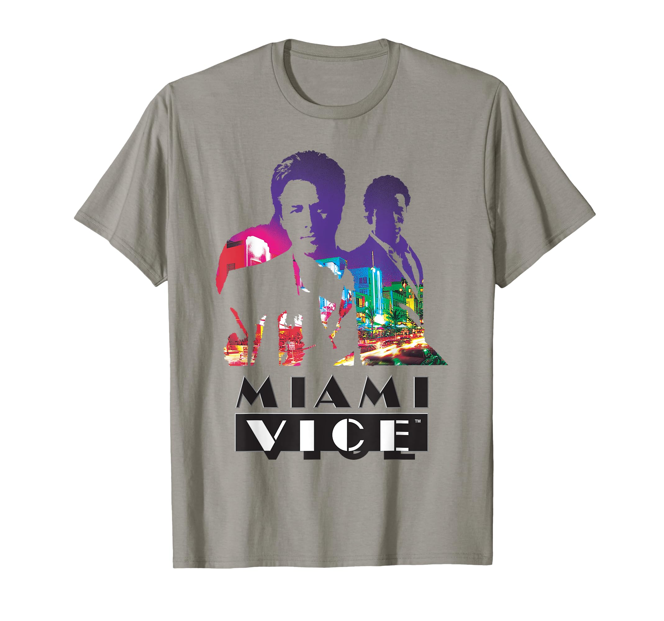 Miami Vice Classic Colorful T-shirt T-Shirt