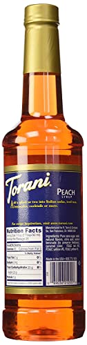 Torani Syrup, Peach, 25.4 Ounce (Pack of 1)