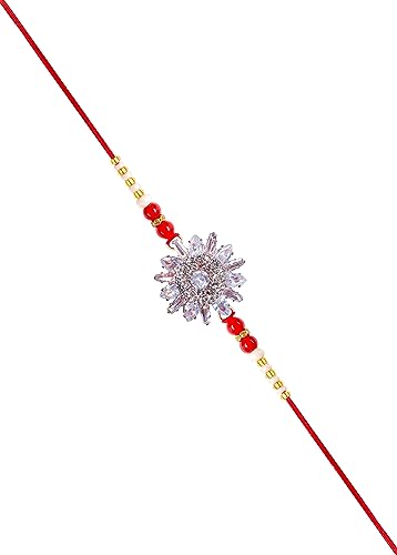 Fancy Rakhi for Brother Small Bro Rakshabandhan Thread/Raksha Bandhan Rakhi - P1 (Design 6)