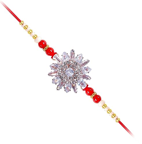 Fancy Rakhi for Brother Small Bro Rakshabandhan Thread/Raksha Bandhan Rakhi - P1 (Design 6)