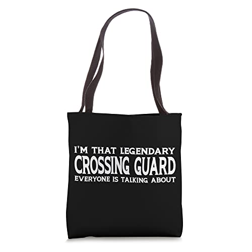 Crossing Guard Job Title Employee Funny Crossing Guard Tote Bag