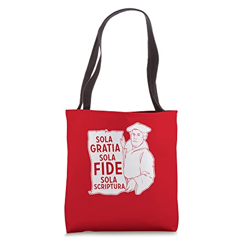 SOLA GRATIA SOLA FIDE SOLA SCRIPTURA Reformation Tote Bag