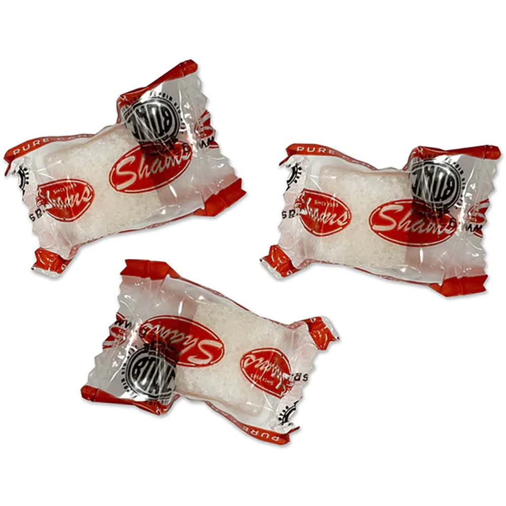 Shams Kosher Sugar Cubes β White Pure Cane Sugar Cubes, Non-GMO, Vegan, Certified Kosher - Individually Wrapped Sugar Cubes for Coffee, Cocktails, Tea 17.6 Ounce