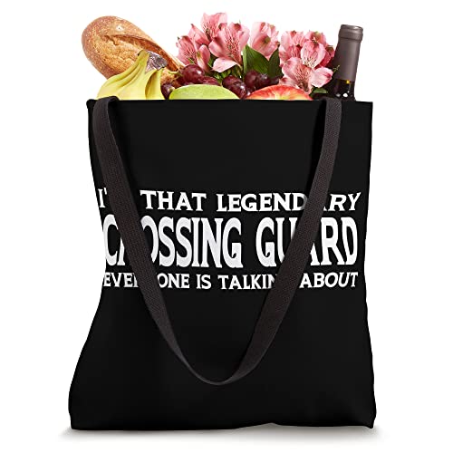 Crossing Guard Job Title Employee Funny Crossing Guard Tote Bag